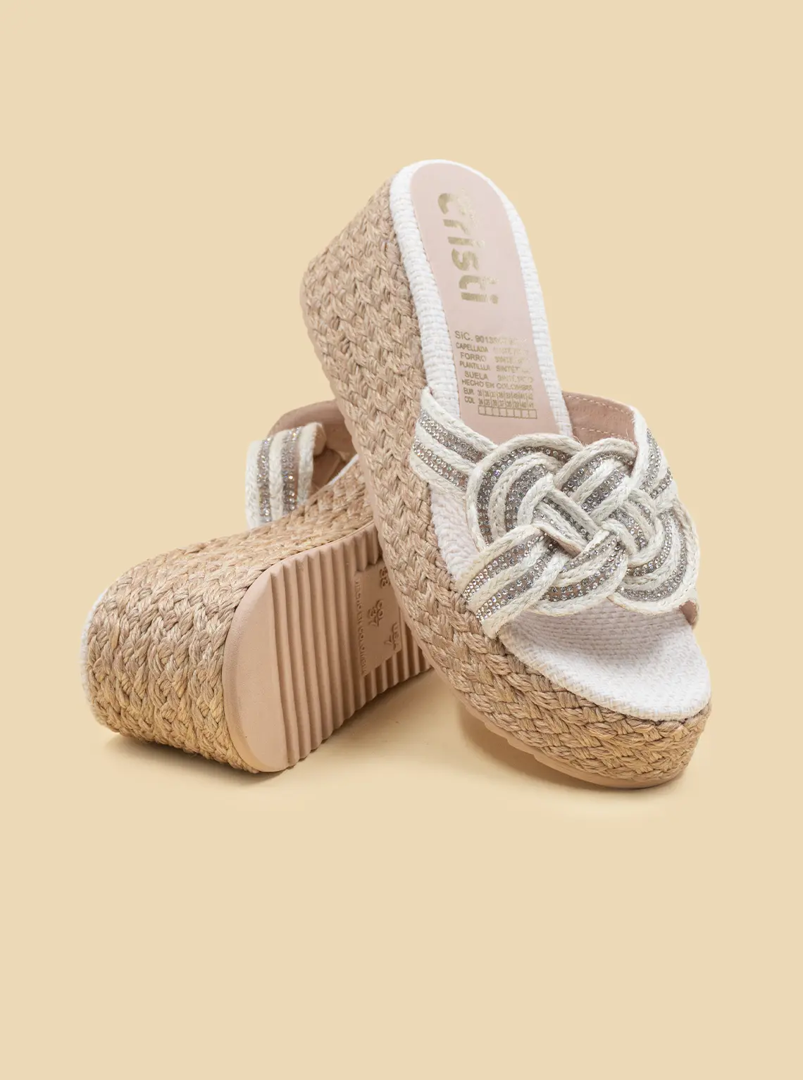 SANDALIA MUJER CC015 TALCO